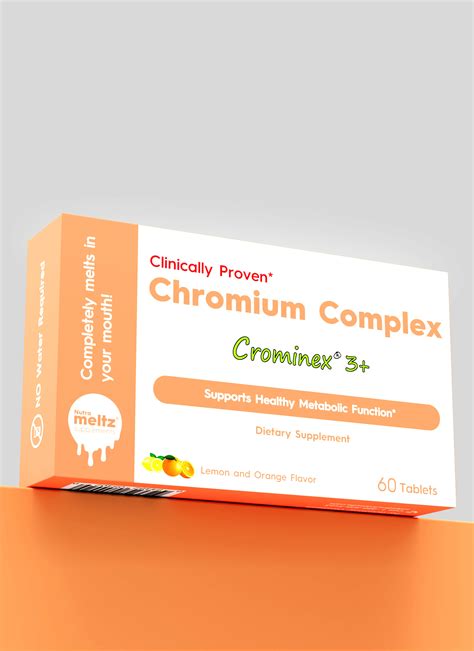 Chromium Complex Quick Dissolving Tablets Nutrameltz