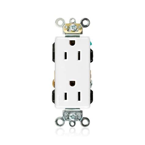Contacto Dúplex Leviton Color Blanco Elektron