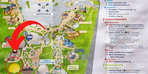 New Park Map Erases Highly Anticipated Epcot Construction Project