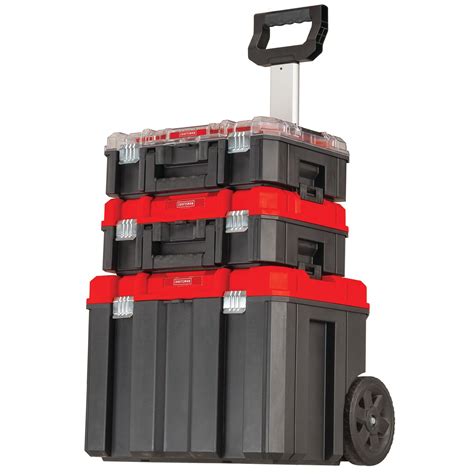 Versastack™ Rolling System Tower With Organizer Suitcase And Mobile Uni
