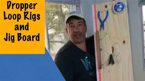 Tie Dropper Loop Knot Rigs With A Jig Board For Sea Bass Fluke