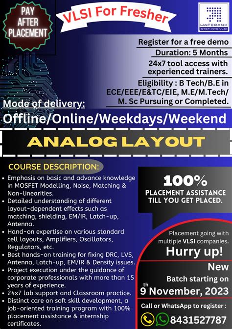 Pankaj Kumar Pk On Linkedin Vlsi For Fresher