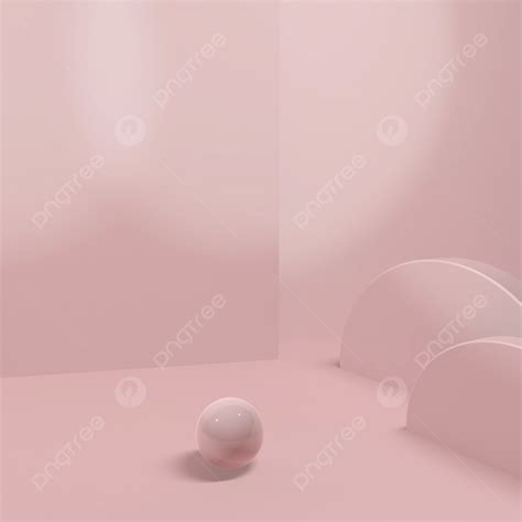 Pink Simple Three Dimensional Background Pink Simple Cube Background