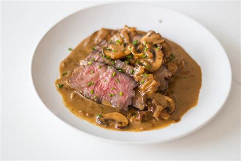 Sous Vide Chuck Eye Steak Diane