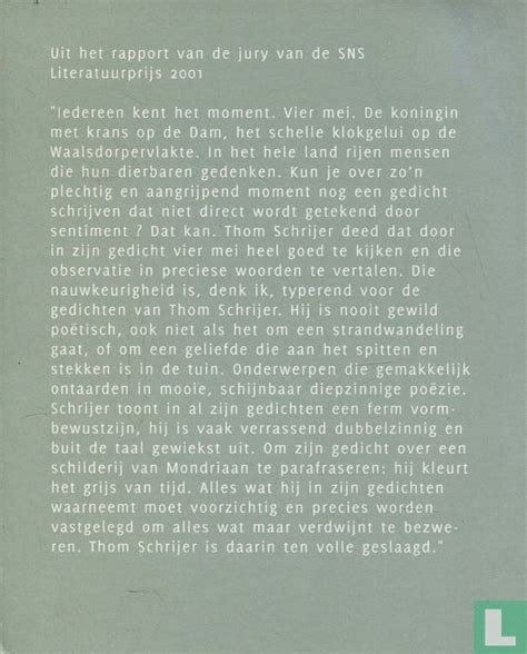 Uitvergroot 2001 Schrijer Thom Lastdodo
