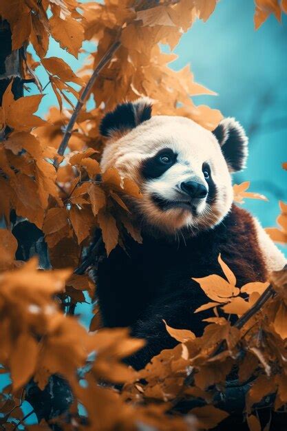 Panda In The Forest Generative Ai Premium Ai Generated Image