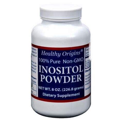 Healthy Origins Inositol Powder 600 Mg 8 Oz 1 Pack8 Ounce Kroger
