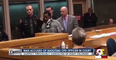 Man Accused Of Shooting Officer Gets 500k Bond