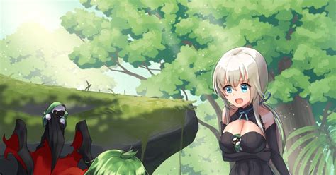 Pixivファンタジアaos 【pfaos】行動記録02：木陰【ハイペリア】 させぼのまりのイラスト Pixiv