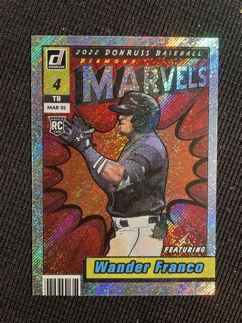 Wander Franco 2022 Donruss Marvels Vector Parallel Rookie Rc Card