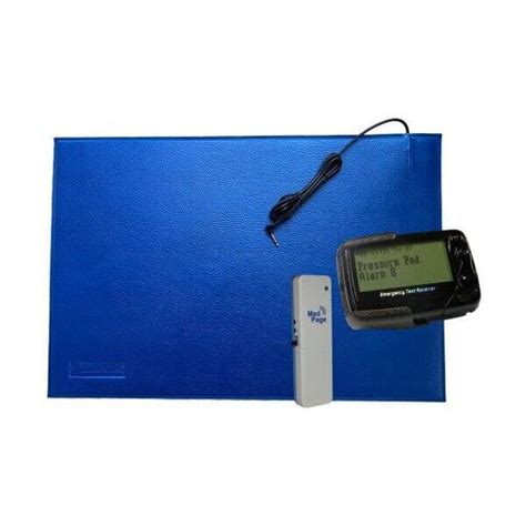 Long Range Heavy Duty Floor Pressure Mat And Pager Complete Pocsag Kit