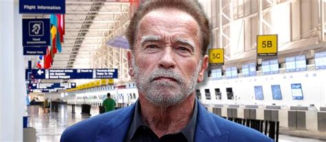 Julio Iglesias And Arnold Schwarzenegger Face Customs