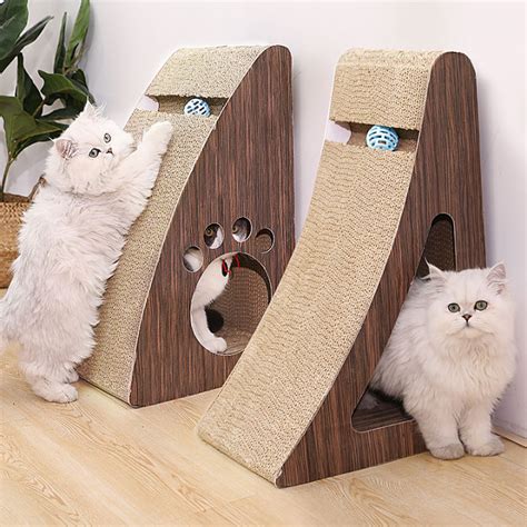 Cat Scratch Board Column Chamfer Integrated Wear Resistant Vertical Cat