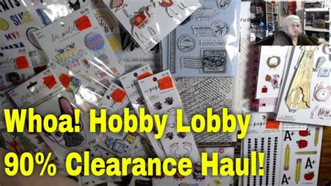 Hobby Lobby Clearance Haul Plus Youtube Hobby Lobby Hobby Lobby