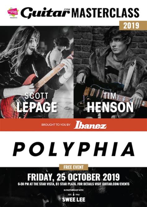 Masterclass Polyphias Tim Henson And Scott Lepage Arts