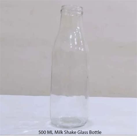 500ml Milk Glass Bottle With Lug Cap At Rs 13 5 Piece Firozabad ID