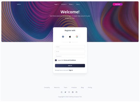 Soft UI Design System PRO By Creative Tim