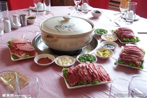 开锅羊肉摄影图传统美食餐饮美食摄影图库昵图网