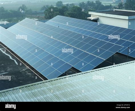 Solar Pv Industrial Rooftop Solution In The Industrial Rooftop Of Dhaka