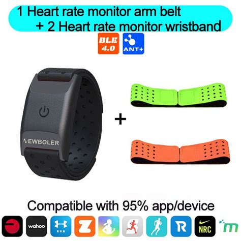 Newboer Heart Rate Monitor Wrist Band Arm Belt Gps Vicedeal