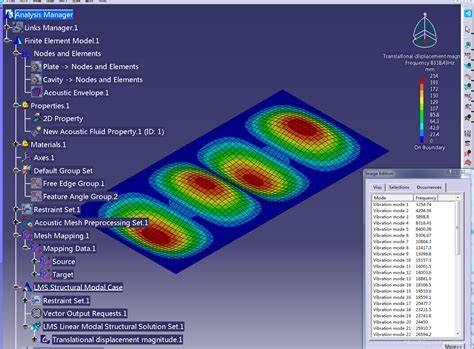 Lms Virtual Lab 流固模态分析 Lms耦合模态计算 Csdn博客