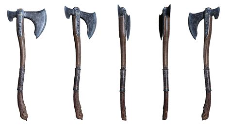 Leviathan Axe Low Poly Game Ready Model Model Turbosquid 2029244