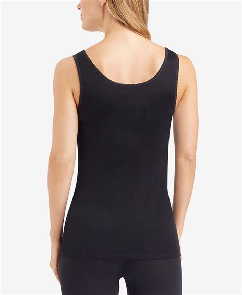 Cuddl Duds Softech Stretch Lace Detail Cami Macys