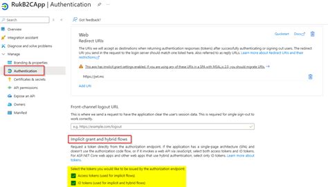 c sign up user flow with azure b2c and microsoft identity web
