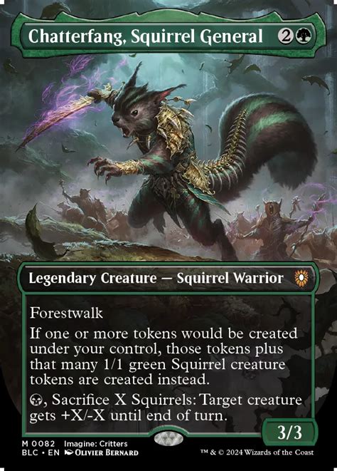 Squirrel 31 Cards Magic The Gathering