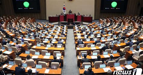 노란봉투법·방송법 이견에 8월 임시회 본회의 일정 협의 진통