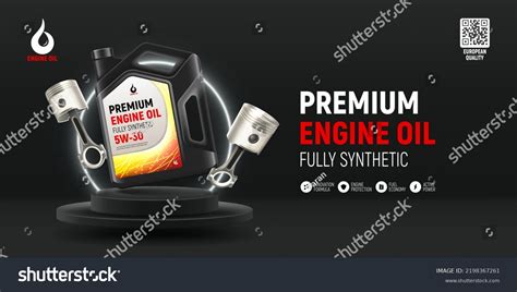Motor Oil Vector