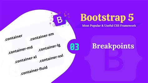 Bootstrap 5 Container Class Youtube