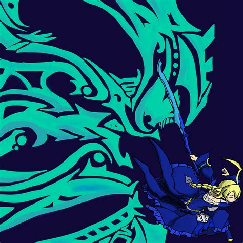 I Drew Es In Her Astral Finish Pose R Blazblue