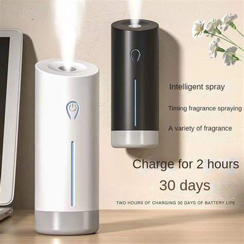 Air Freshener Essential Oil Diffuser Rechargeable Smart Aroma Diffuser