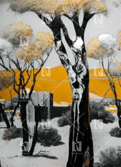 Abstract Art Print Bush Ranger