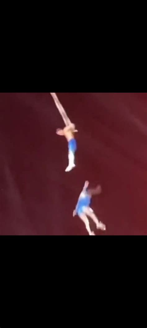 Horrific Moment An Acrobat Falls To Her Death On Camera Video