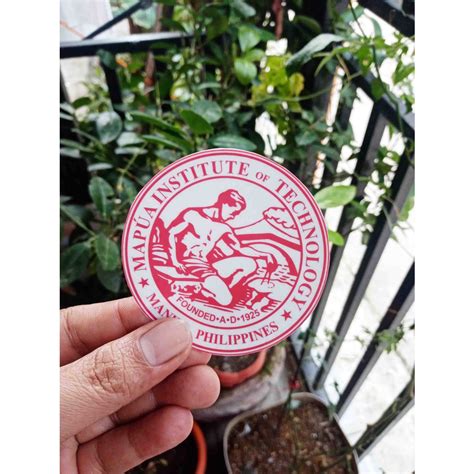 Mapua University Waterproof Car Sticker Logo 3 Inches Car Out Door