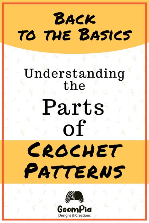 How To Read A Crochet Pattern GoomPia Designs Creations
