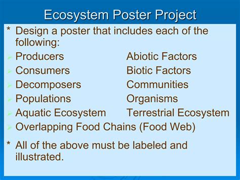 Ecosystem Powerpoint Ppt