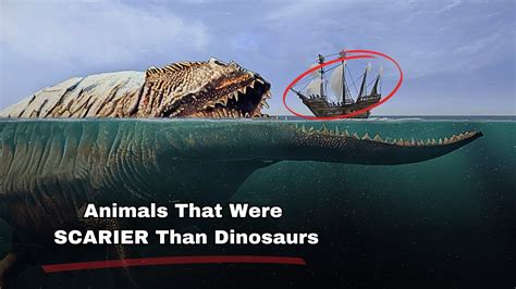 Animals That Were Scarier Than Dinosaurs Youtube