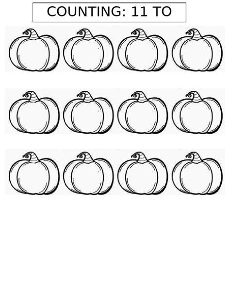 Counting 11 To 20 Pdf