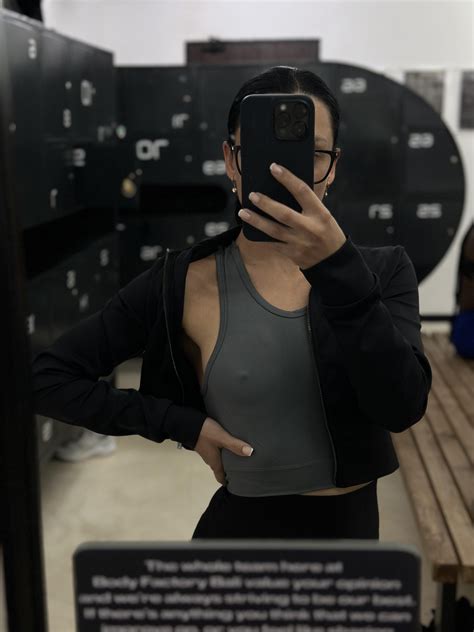 How About No Bra At The Gym Rnobra
