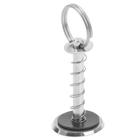 Hatch Cover Pull Handle With Hidden Spring Pin Button 1 4 Inch Diameter