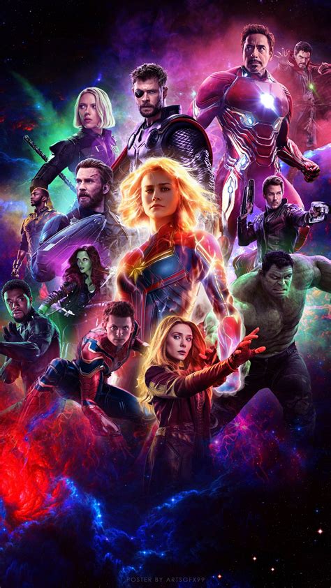 Marvel Posters Wallpapers Wallpaper Cave