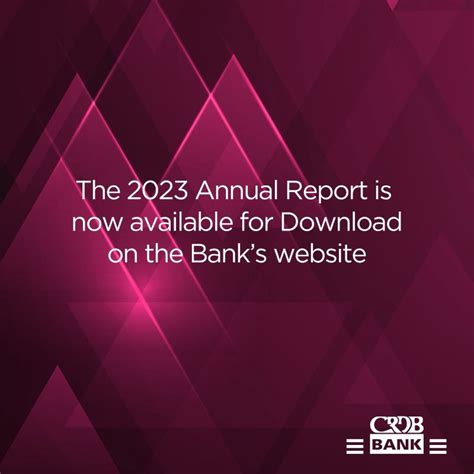 Crdb Bank Plc On Linkedin Annualreport Crdbbank Thebankthatlistens