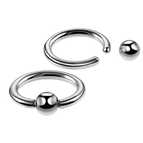 G23 Titanium Captive Bead Penis Piercing Ring Buy Penis Piercing Ring