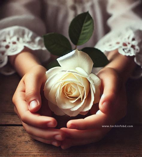 ৫০ হাতে গোলাপ ফুলের ছবি ডাউনলোড Rose Photo Download Tech Info Bd