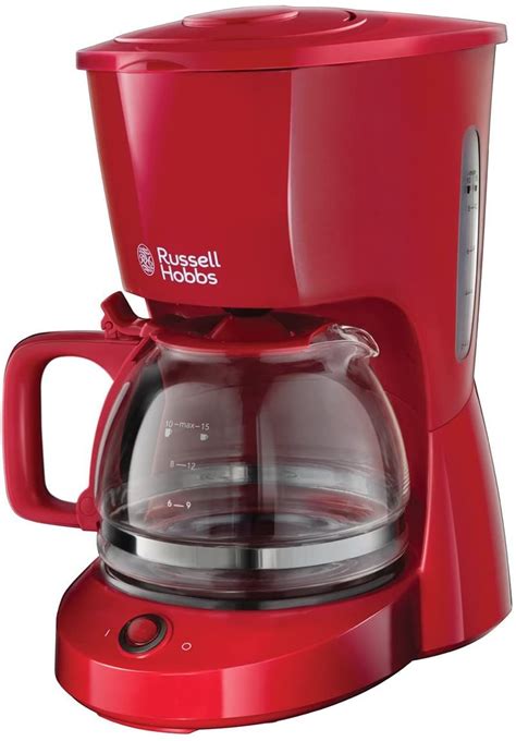 Russell Hobbs Textures Glass Coffee Machine Shower Head Technology