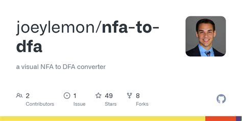 GitHub Joeylemon Nfa To Dfa A Visual NFA To DFA Converter