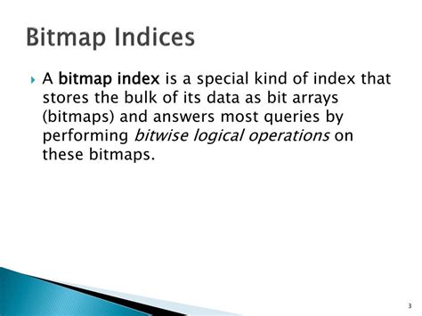 Ppt Bitmap And Index Powerpoint Presentation Free Download Id1831704